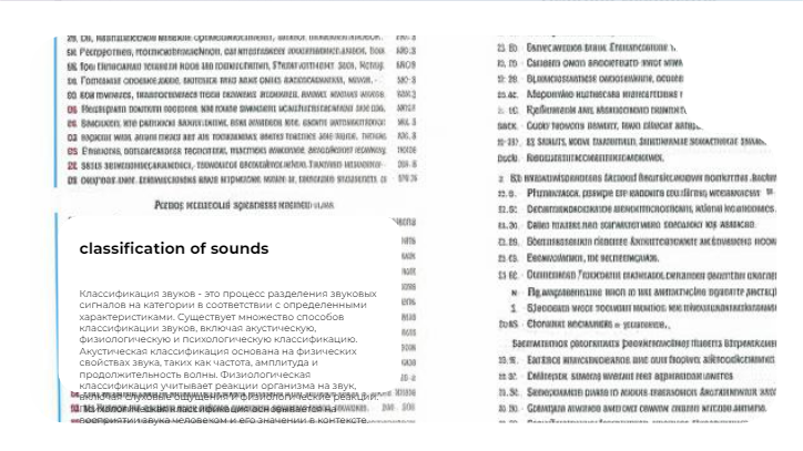 [Презентация] classification of sounds
