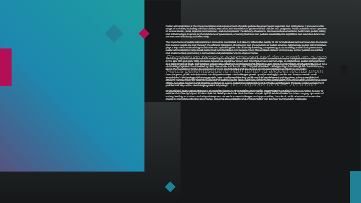 [Презентация] Public administration is the implementation and ...