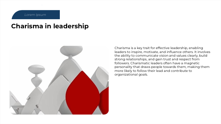 [Презентация] Charisma in leadership