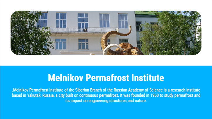 [Презентация] Melnikov Permafrost Institute