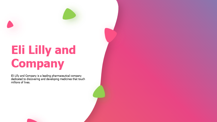 [Презентация] Eli Lilly and Company