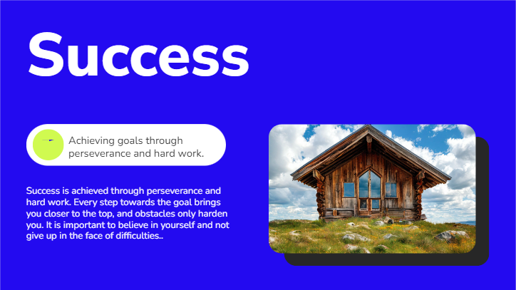 [Презентация] Success