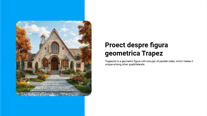 [Презентация] Proect despre figura geometrica Trapez