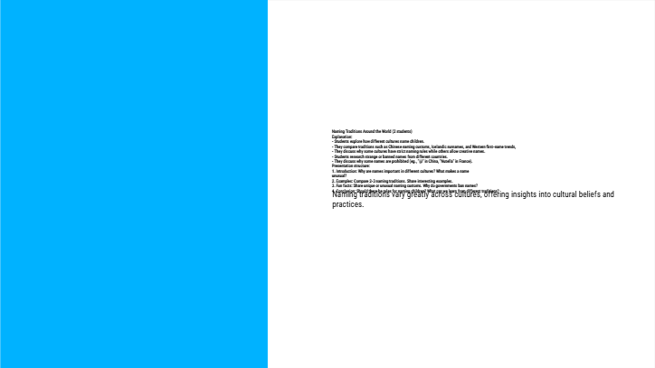[Презентация] Naming Traditions Around the World (2 students ...