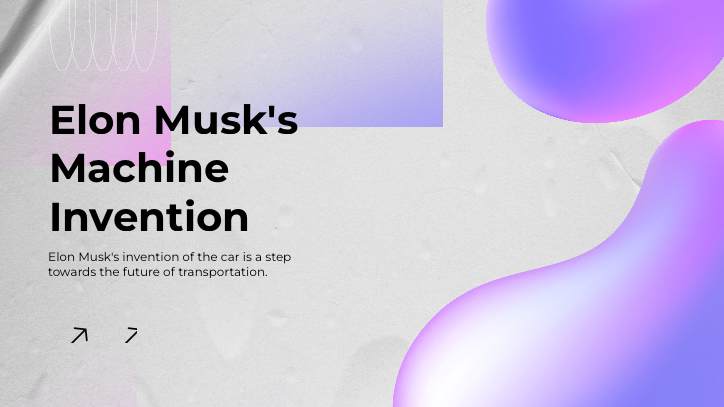 [Презентация] Elon Musk's Machine Invention